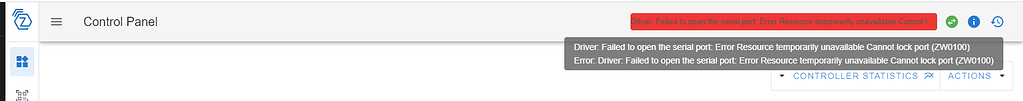 Add-on: Z-Wave JS UI with Z-Wave JS (error) - Z-Wave - Home Assistant ...
