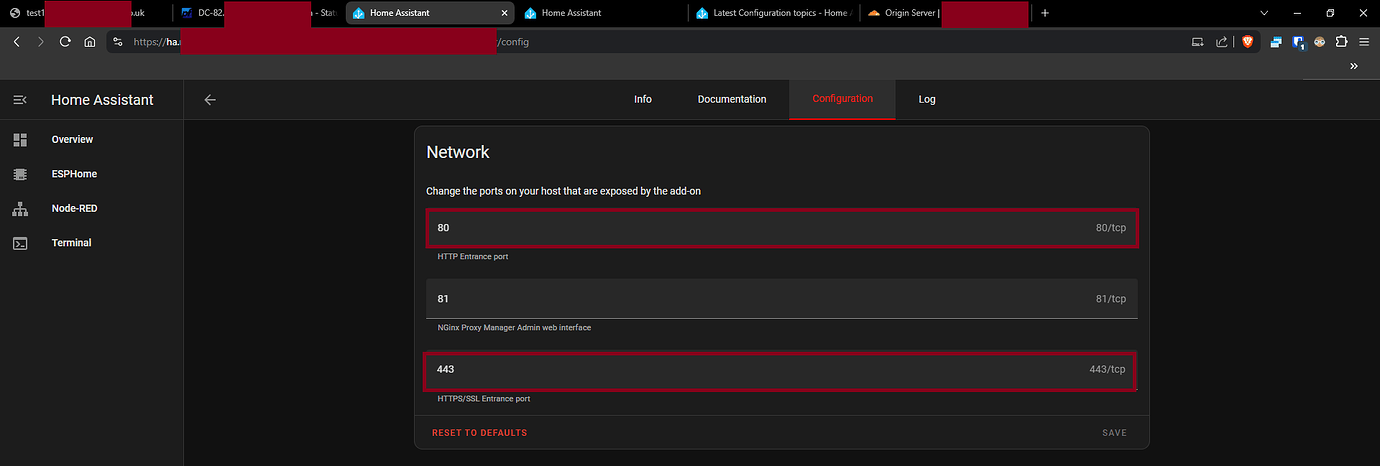 NGINX Proxy Manager / CloudFlare Help - Configuration - Home Assistant Community