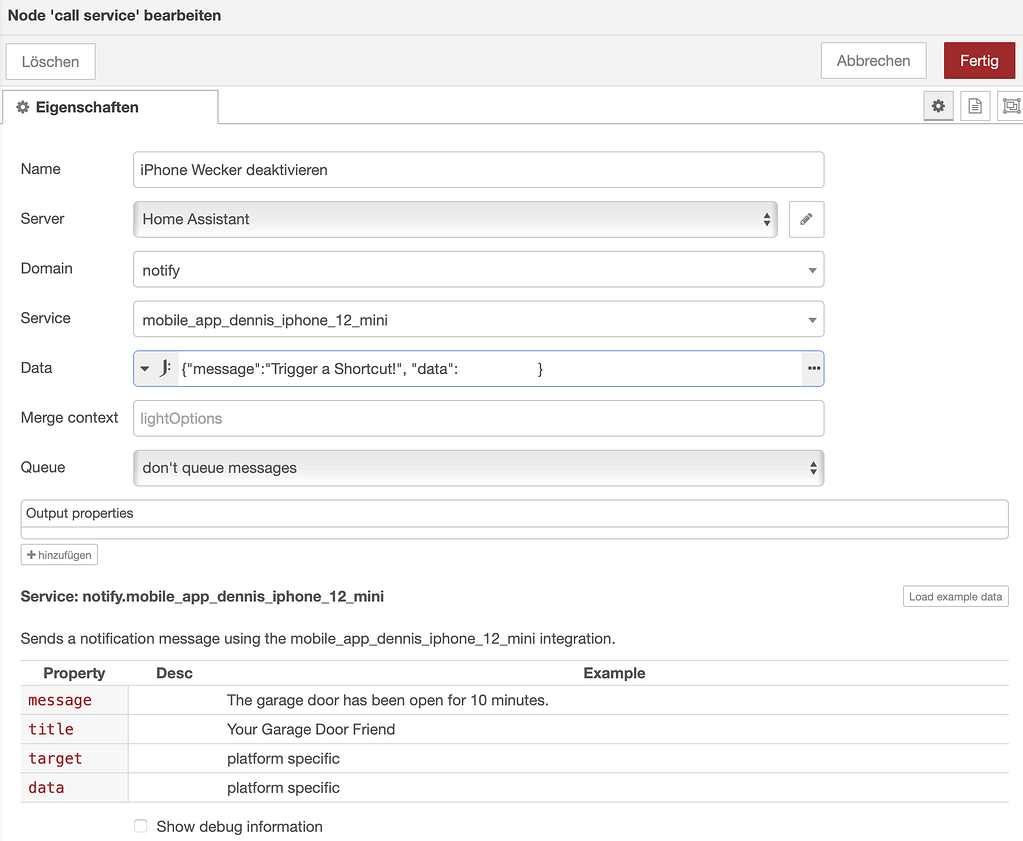 Execute Shortcut on Apple Device - Node-RED - Home Assistant Community