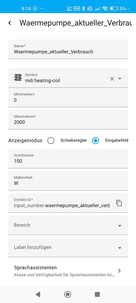 Set number with automation - Configuration - Home Assistant Community