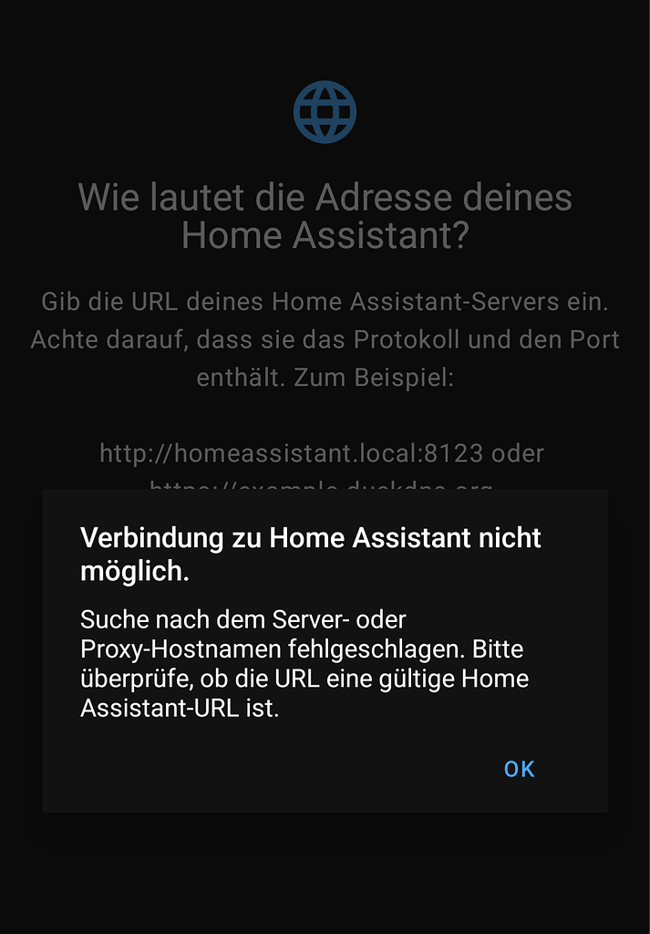 Companion Android App doesn't accept the URL - Home Assistant Companion for Android - Home ...