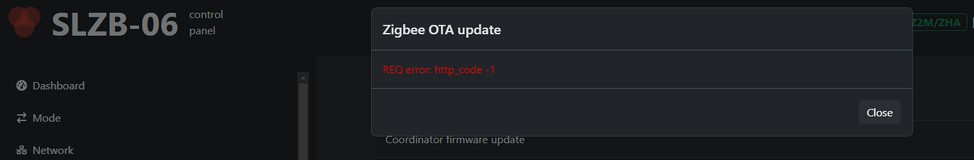 SLZB-06 Firmware Update 20240710 Error - SOLVED - Configuration - Home ... SLZB-06 Firmware Update 20240710 Error - SOLVED - Configuration - Home ...