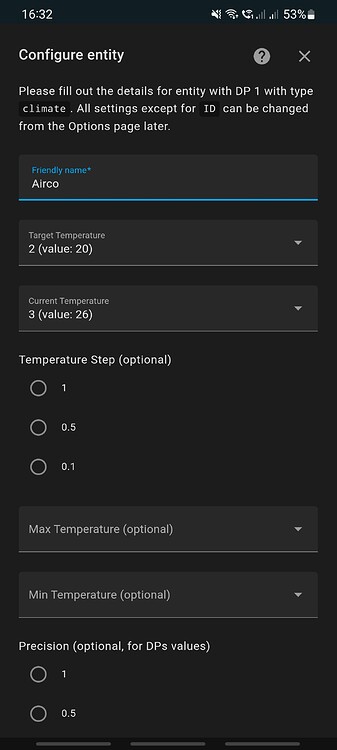 Climate Local Tuya configuration - Configuration - Home Assistant Community