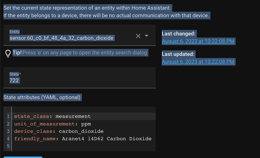 Aranet4 PRO not automatically notifing - Configuration - Home Assistant Community