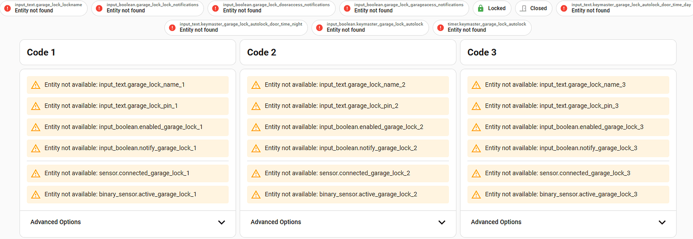 Keymaster Install Bomb - Third party integrations - Home Assistant ...