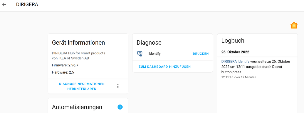 New IKEA Dirigera hub - Third party integrations - Home Assistant Community