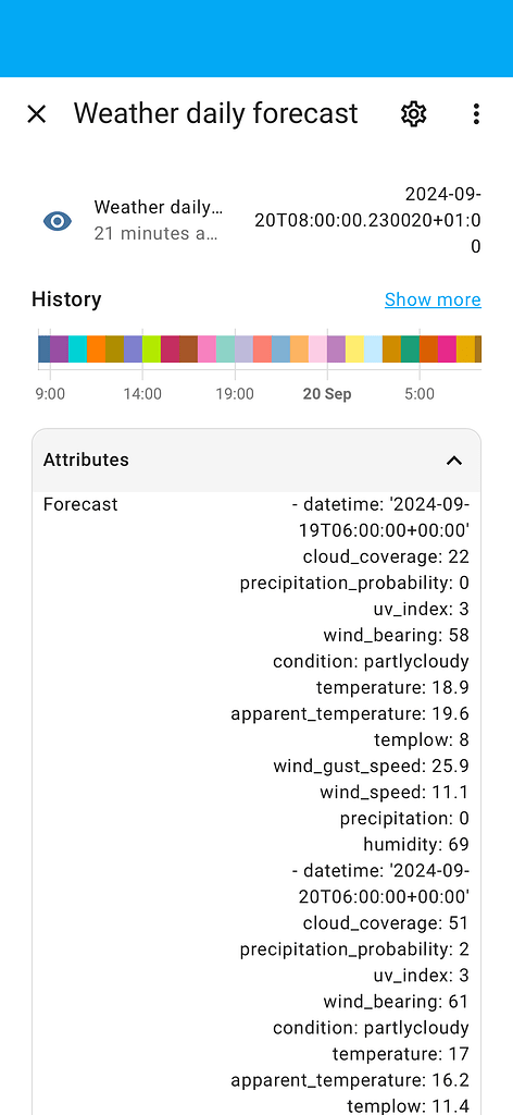 AccuWeather pulling yesterday’s forecast - Third party integrations ...