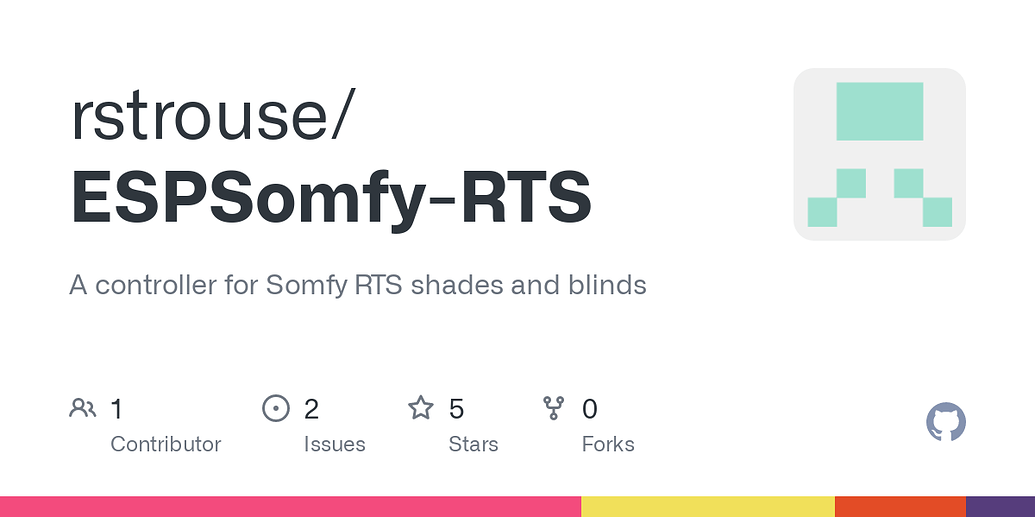ESP Somfy RTS Integration - Custom Integrations - Home Assistant Community