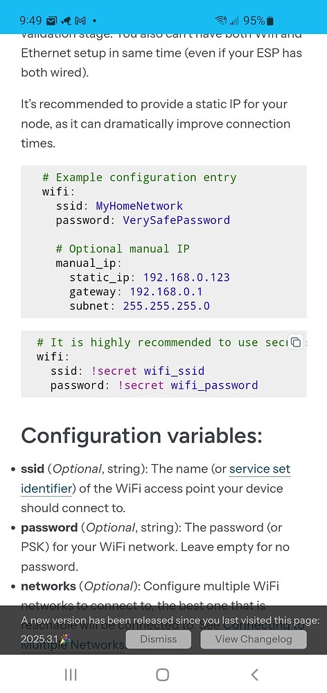 Same network different SSID - ESPHome - Home Assistant Community