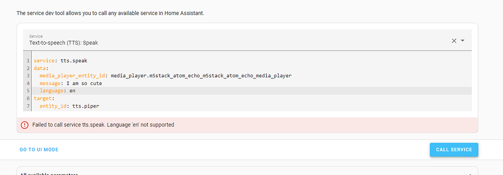 How can I call tts.speak service with tts.piper? - Voice Assistant ...
