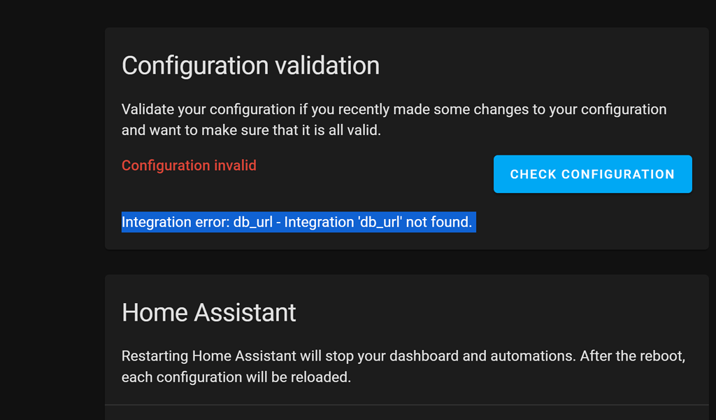 Mariadb Wont Work Home Assistant Os Home Assistant Community