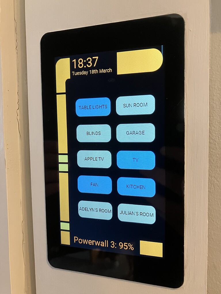 Waveshare ESP32 7” touchscreen LCARS - ESPHome - Home Assistant Community