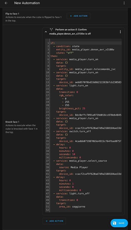Aqara Cube ZHA - Simplified face-based device control - Blueprints ...