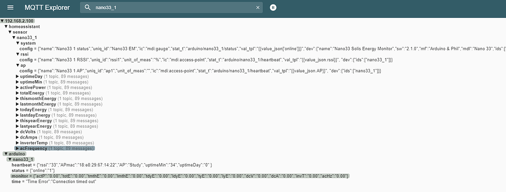 MQTT doesn't pick up value - Configuration - Home Assistant Community