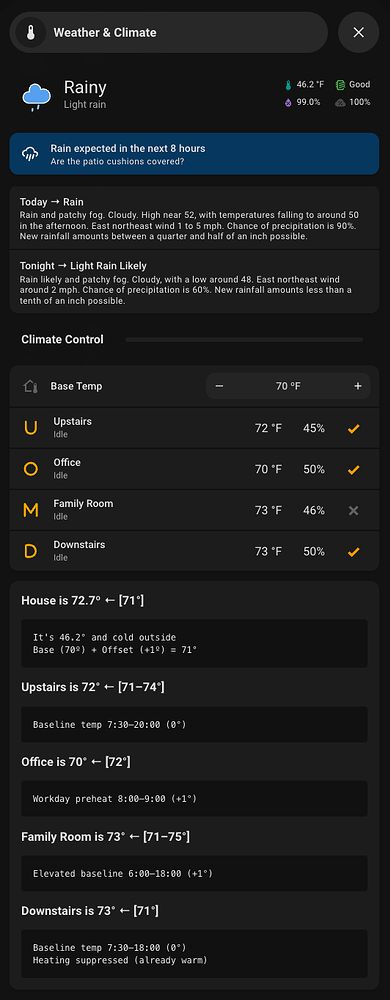 Personal setup: weather-adaptive, floor-aware climate control - Share ...