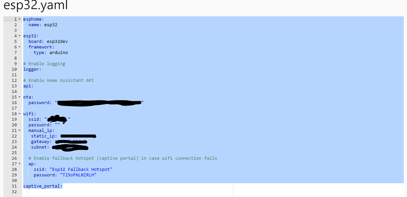 How To Connect Esp32 Using Wifi Esphome Home Assistant Community