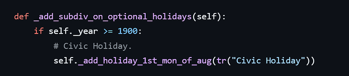 Workday Integration Optional Holidays Configuration Home