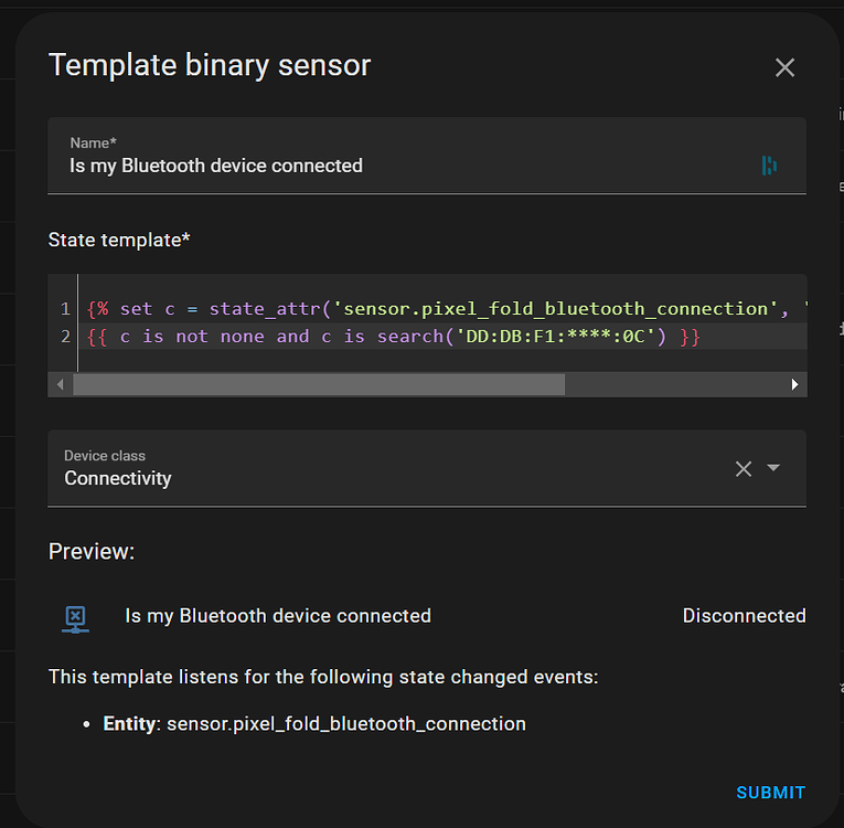 Condition phone bluetooth connection - Configuration - Home Assistant ...