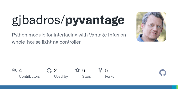 Vantage Infusion Whole-House Lighting System controller custom component - Share your Projects ...