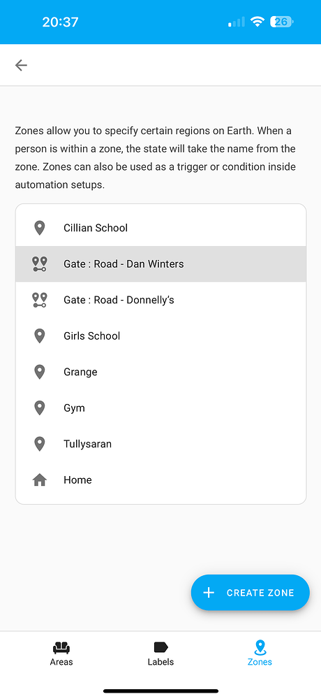Automation For Zones Entry Firing Intermittently Configuration Home Assistant Community