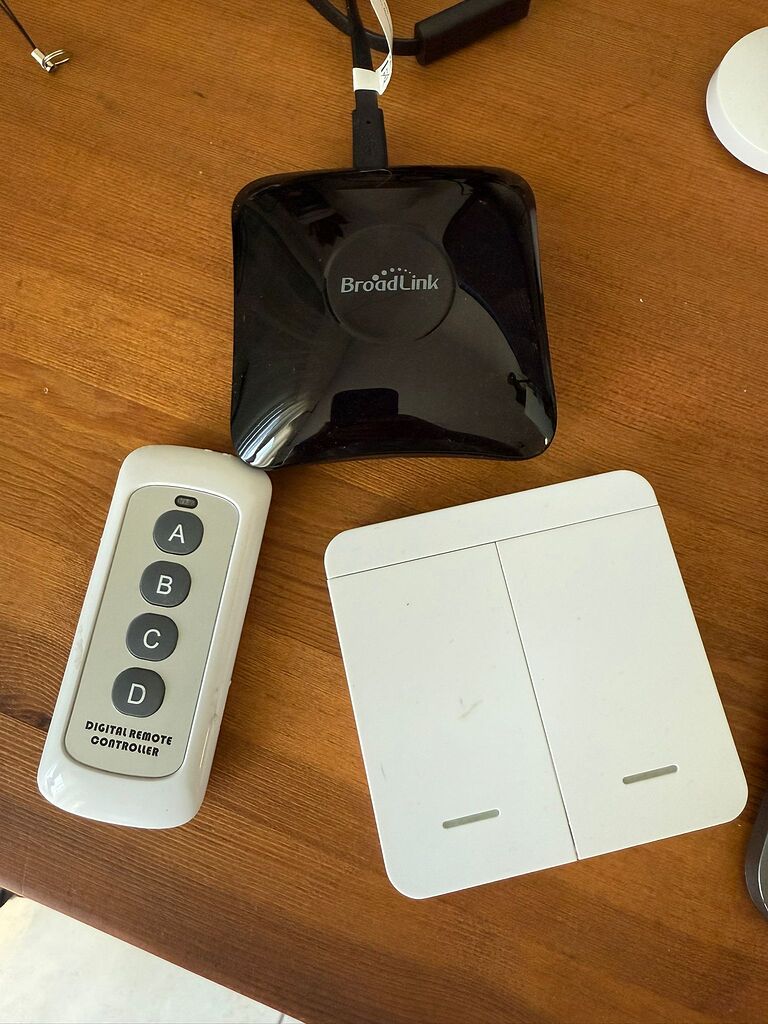 Triggering actions with generic rf remotes via RM4 pro - Configuration ...