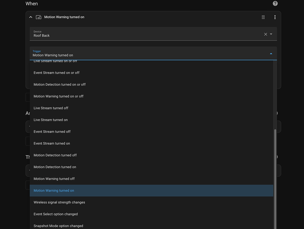 Ring camera motion (when) automation - Configuration - Home Assistant ...