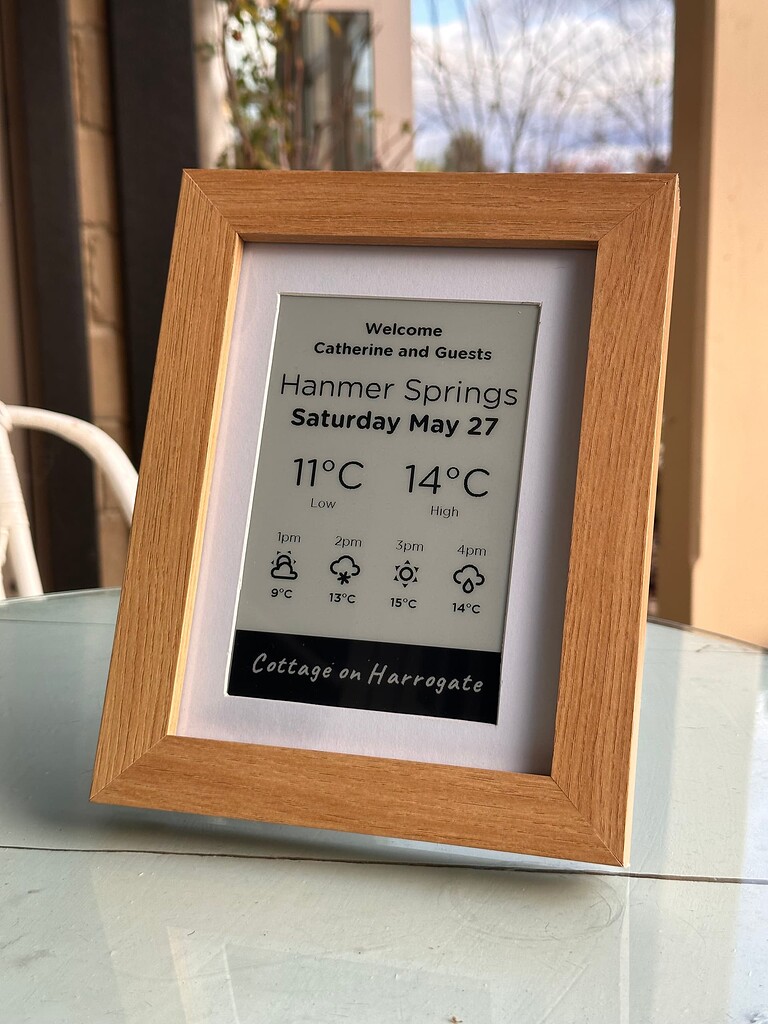 Help With Esphome Eink Screen To Display Weather Esphome Home