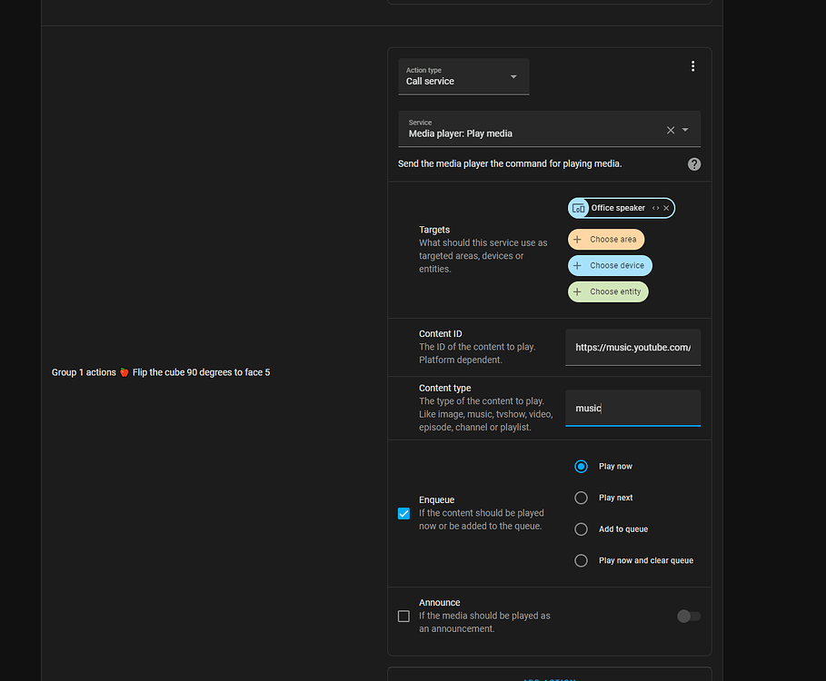 Cast Specific song or playlist from youtube music - Third party integrations - Home Assistant ...