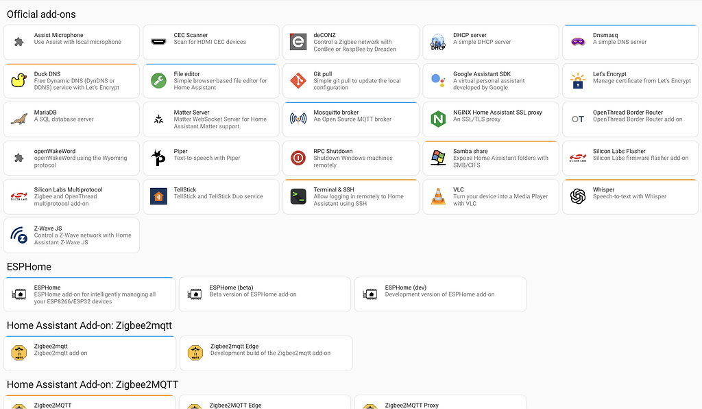 Ha Not Displaying Community Add Ons Configuration Home Assistant
