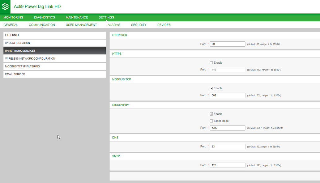 Reading Schneider PowerTags using Modbus and Acti9 Smartlink SI D ...