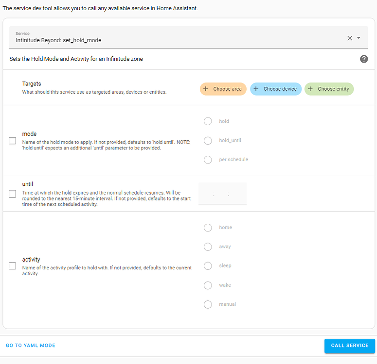 Custom Component: Carrier Infinity Touch control via Infinitude - Page ...
