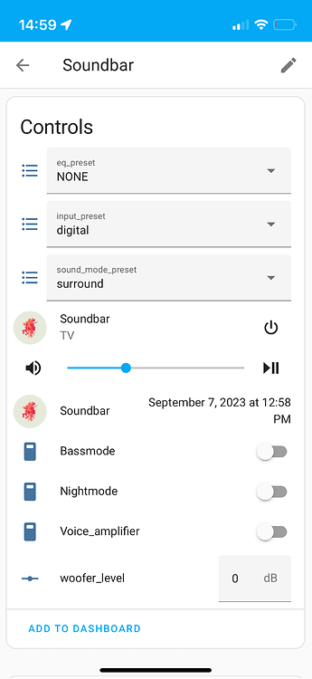 YASSI - Yet another Samsung soundbar integration - Custom Integrations - Home Assistant Community