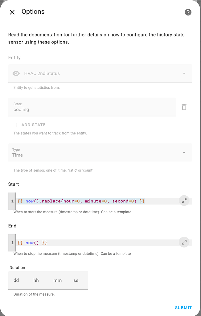 History Stats HVAC Reset - Configuration - Home Assistant Community