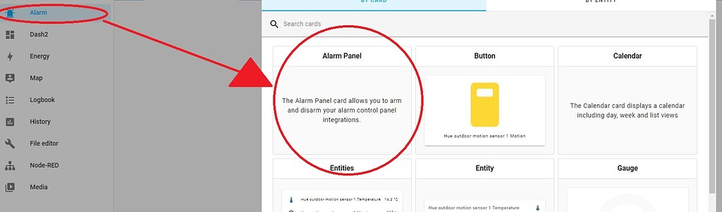Basic help with a basic alarm panel - Home Assistant Community