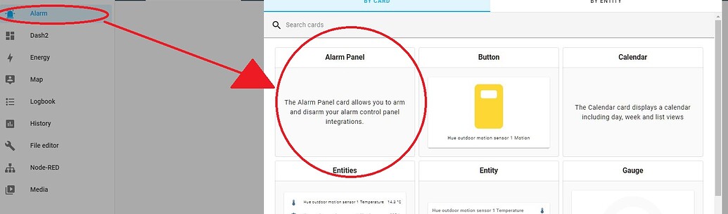 Basic help with a basic alarm panel - Home Assistant Community