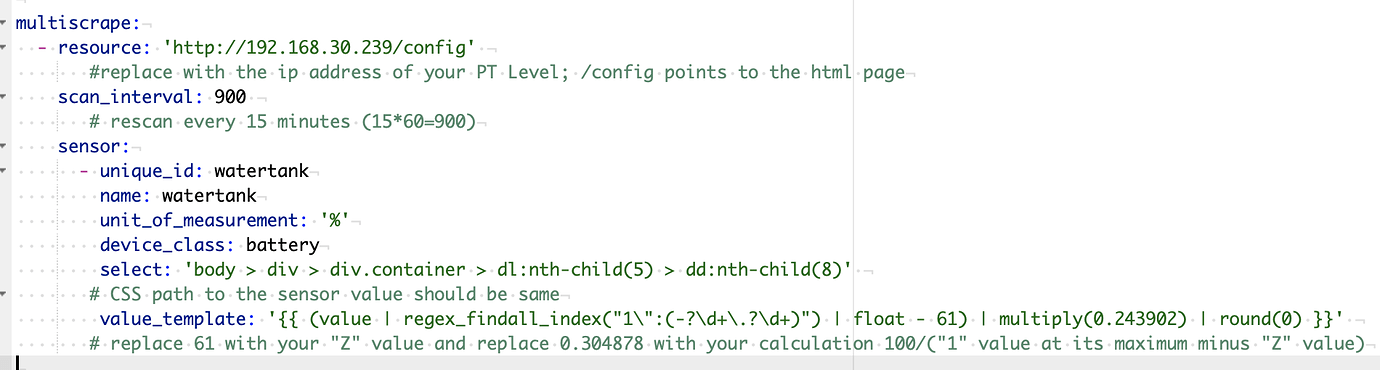Way to get water tank level sensor data into HomeKit? - Home Assistant ...