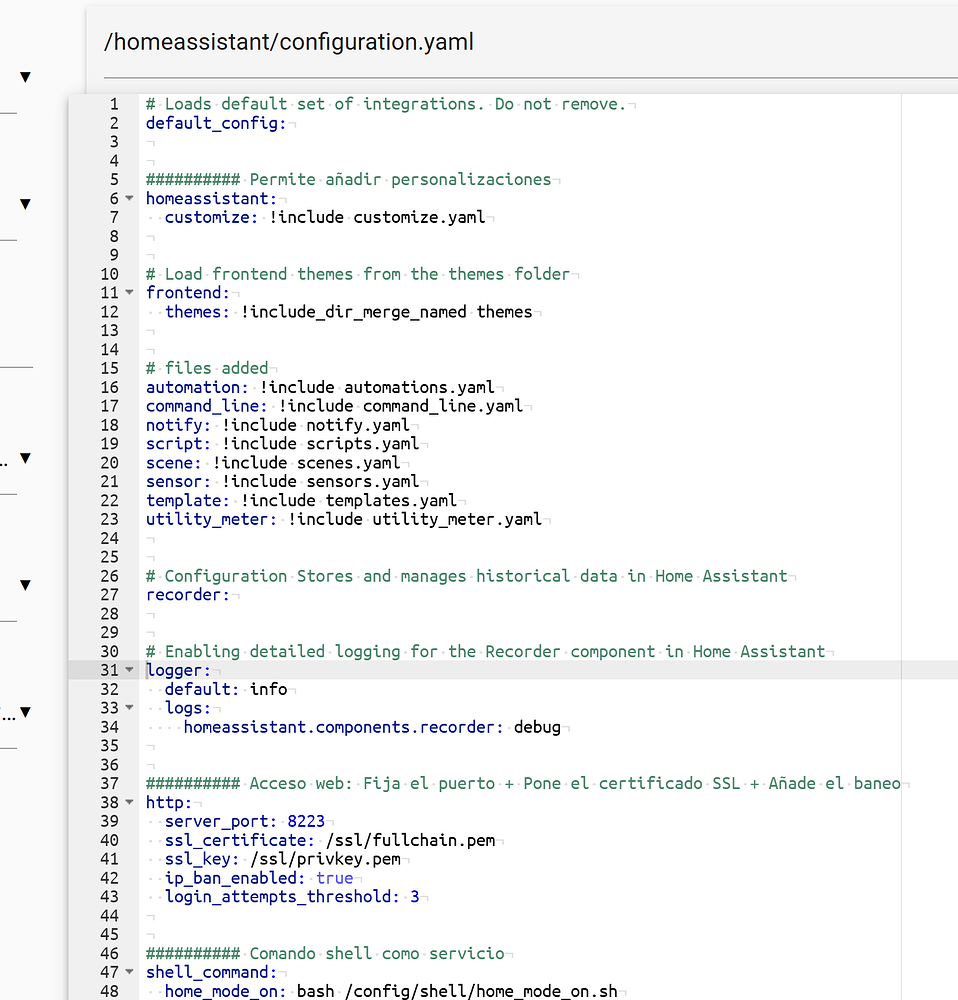 Invalid config - The following integrations and platforms could not be set up - Configuration ...