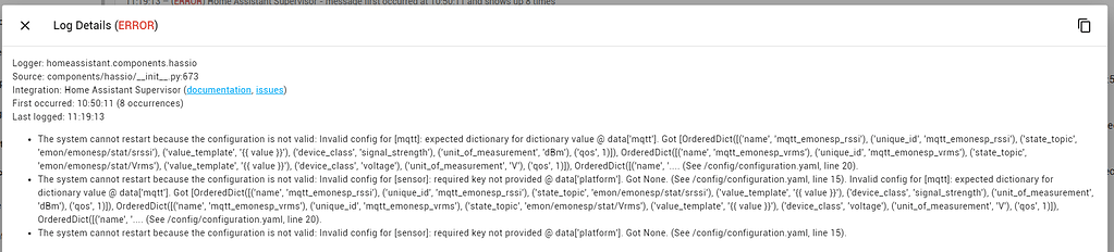 Problem With New MQTT Format Configuration Home Assistant Community
