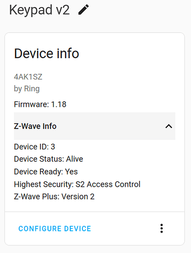 Using the Ring Alarm Keypad with Home Assistant - Share your Projects ...