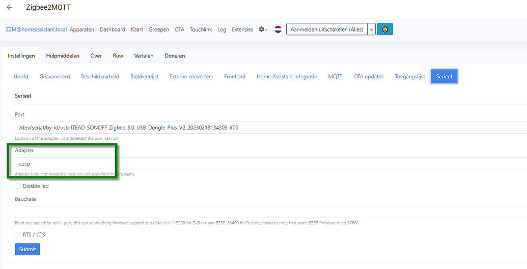Move from EZSP to EMBER - Zigbee - Home Assistant Community