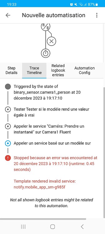 Camera Detection Notification with image - Blueprints Exchange - Home ...