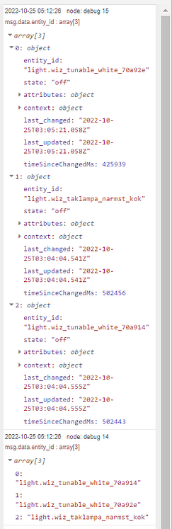 Converting An Object Array Into An Array Of Strings Node Red Home 7421
