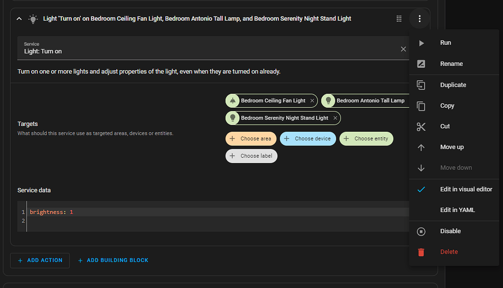 Light.Advanced Options - Frontend - Home Assistant Community