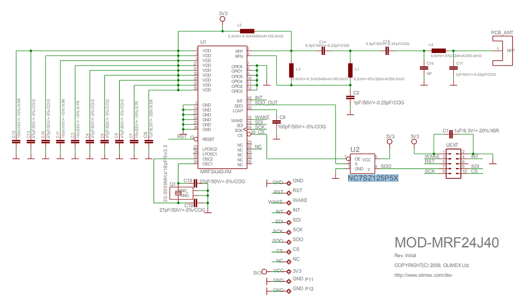 Olimex MOD-MRF24J40 Zigbee module - ESPHome - Home Assistant Community
