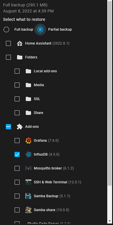 Home Assistant Community Add On Influxdb Home Assistant Os Home Assistant Community