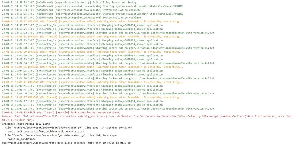Not loading addons, neither addon store nor addon page - Home Assistant ... Not loading addons, neither addon store nor addon page - Home Assistant ...