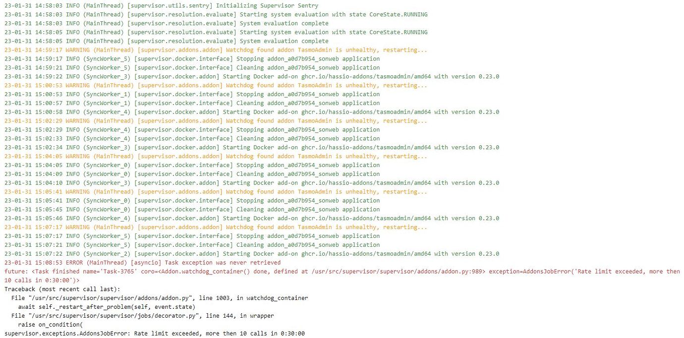 Not Loading Addons Neither Addon Store Nor Addon Page Home Assistant Community