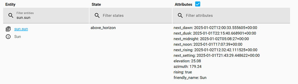 Sun Rising Condition Test Fails Configuration Home Assistant Community