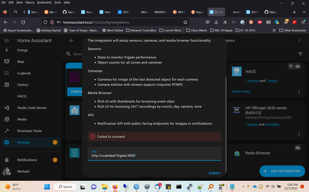 Amcrest ASH22-W camera no luck - Configuration - Home Assistant Community
