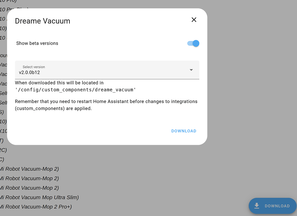 Custom Component: Dreame Vacuum - Page 28 - Custom Integrations - Home Assistant Community